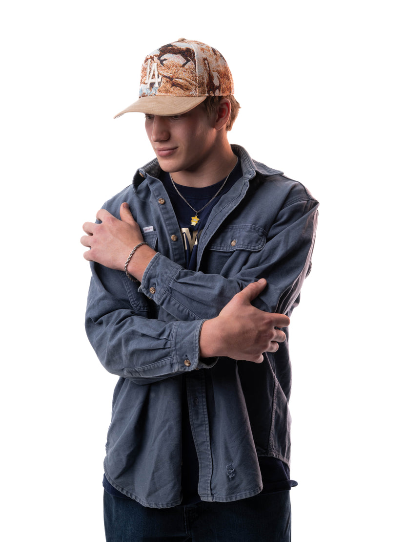 Star Boy Necklace (Blue & Steel) – Thryfty