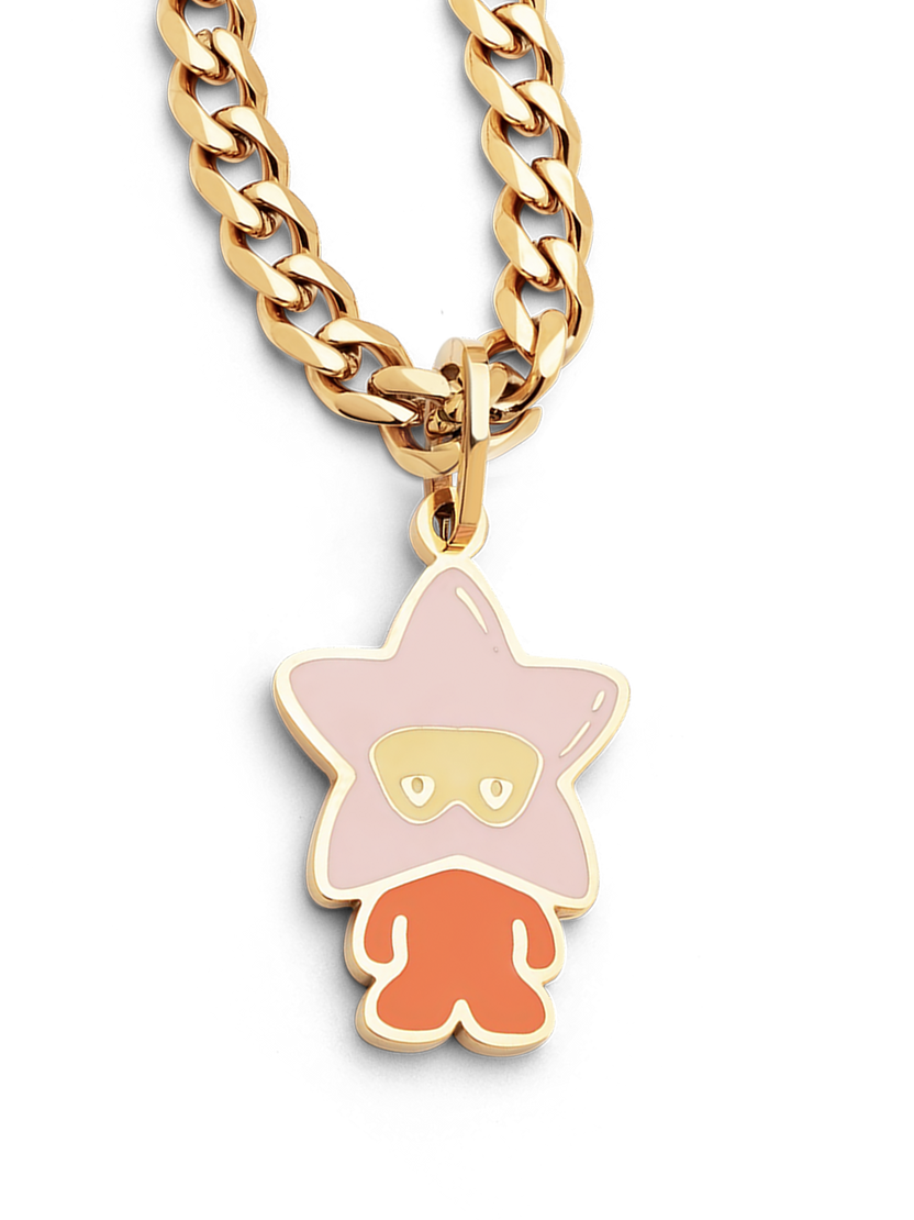 Star Boy Necklace (Blue & Steel) – Thryfty
