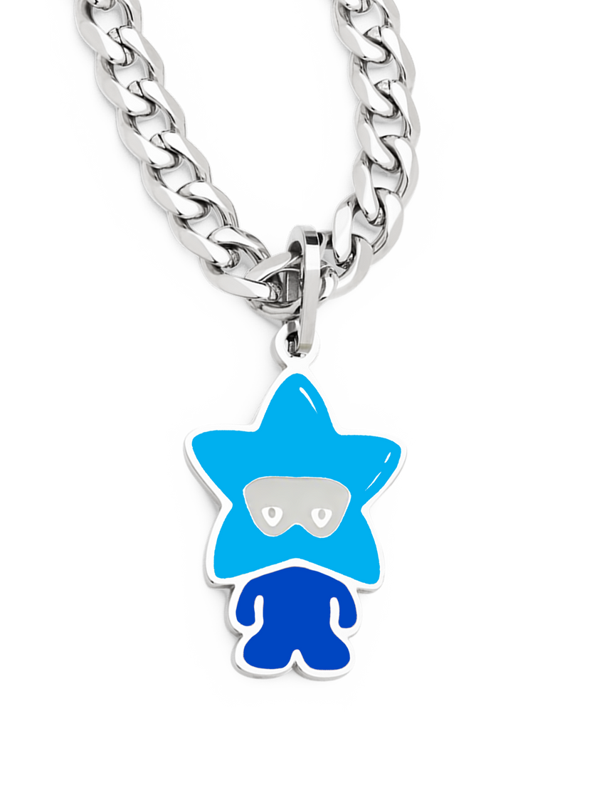 Star Boy Necklace (Orange & Gold) – Thryfty